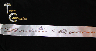 premade rodeo queen sash – Tiara Connection Quality Discount Crowns and ...
